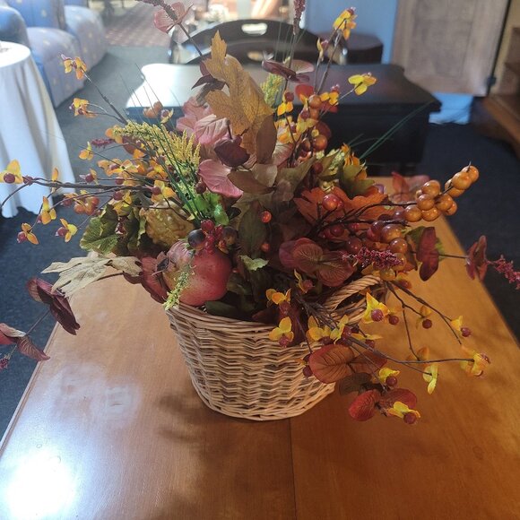 Accents | Fall Harvest Basket Table Centerpiece Decor | Poshmark